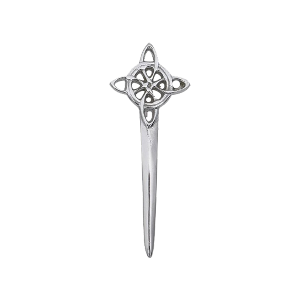 Kilt Pin -Celtic Knot Sword design - Scottish Retail