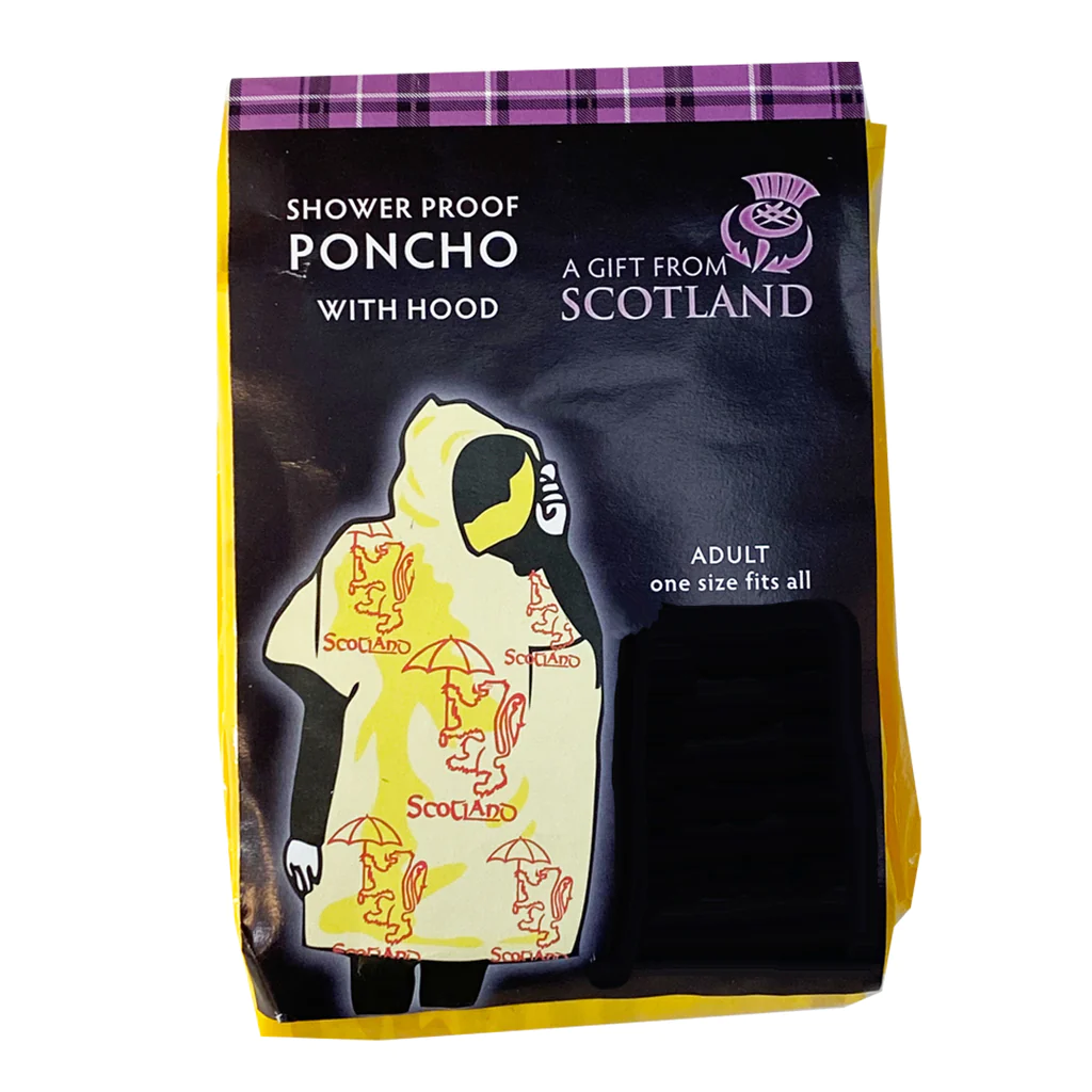 Adult Rain Poncho - Scottish Retail